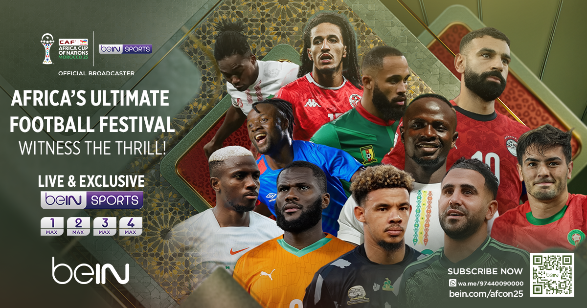Subscribe to Watch TotalEnergies CAF Africa Cup of Nations, Morocco 2025
